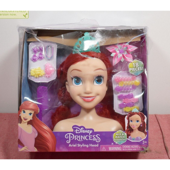 Toys | Disney Princess The Little Mermaid Ariel Styling Head | Poshmark
